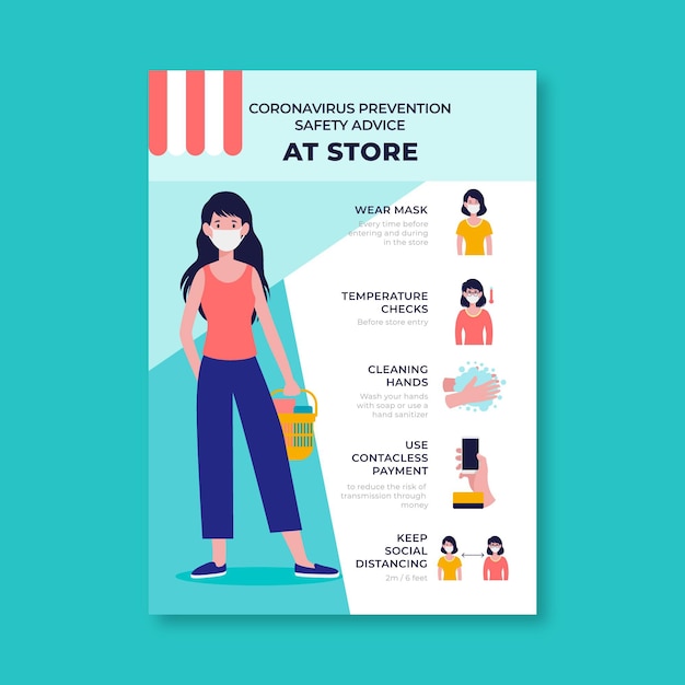 Coronavirus Prevention Guidelines for Safe Shopping at Stores | Jiffy ...