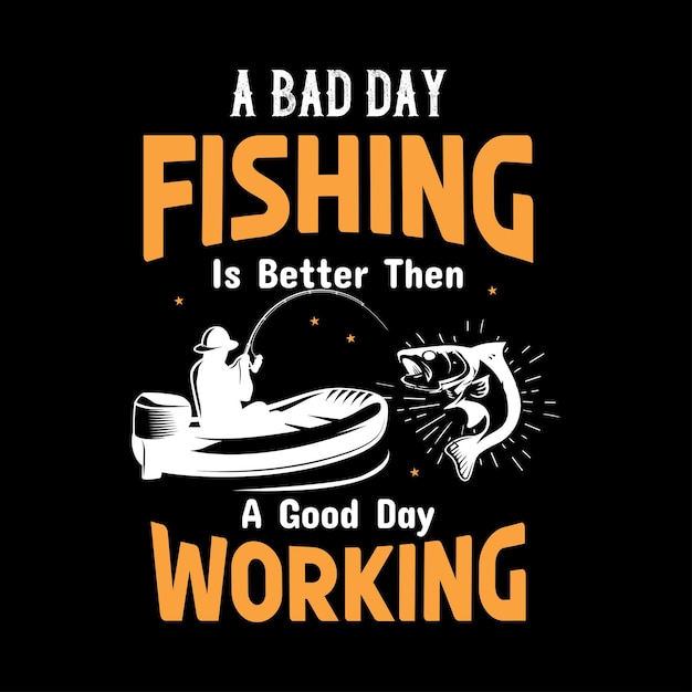Embrace the Thrill of Fishing: A Humorous Fishing Graphic | Jiffy Designs