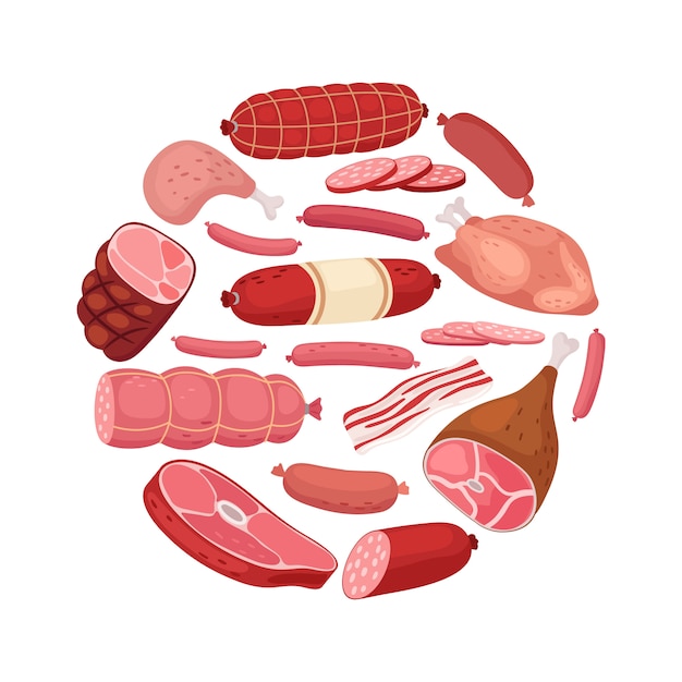 Delectable Assortment of Savory Meats and Cuts | Jiffy Designs