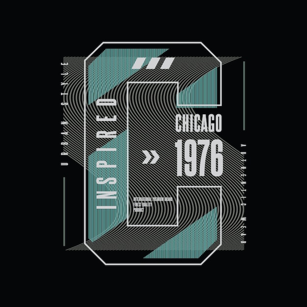 Striking Retro-Inspired Chicago 1976 Graphic Design | Jiffy Designs