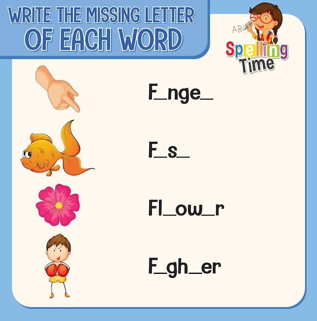 Vibrant Underwater Adventure: Spelling Fun with Marine Life | Jiffy Designs