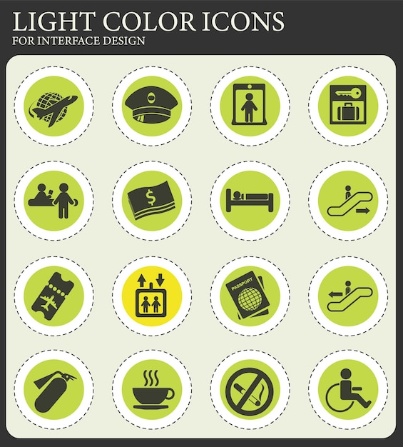 Vibrant Light Color Icons for Interface and Design Elements | Jiffy Designs
