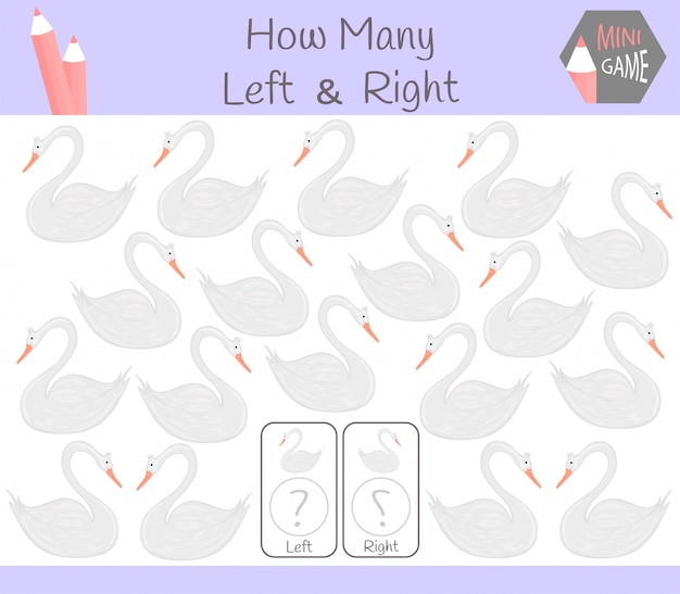Counting Swan Pairs: A Playful Symmetry Challenge | Jiffy Designs