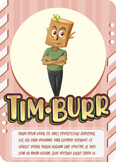Charming Cartoon Character with Playful Box Head | Jiffy Designs