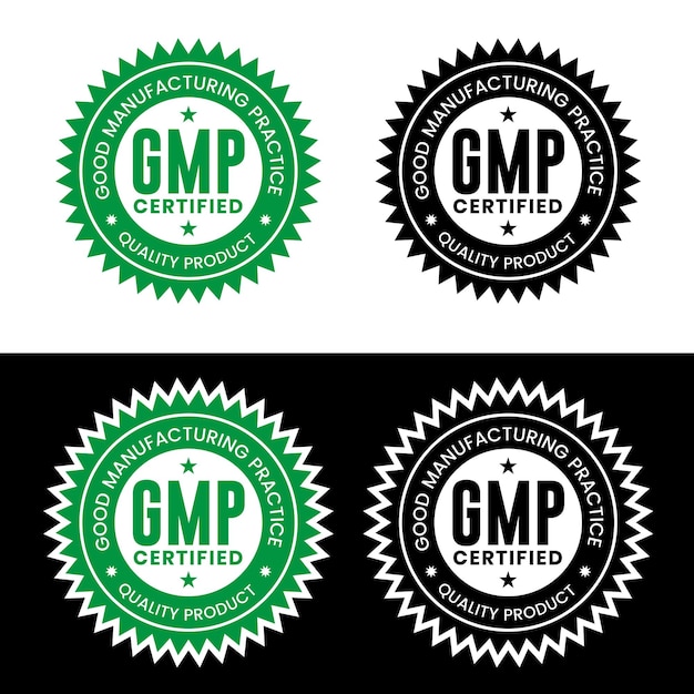 Vibrant GMP Quality Seals in Contrasting Colors | Jiffy Designs