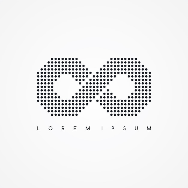 Dotted Infinity Symbol with Lorem Ipsum Text Graphic | Jiffy Designs