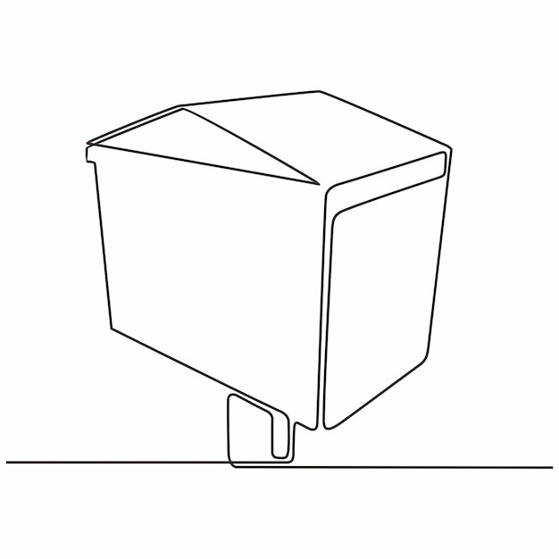 Minimalist Geometric Cube with Angled Faces and Base | Jiffy Designs