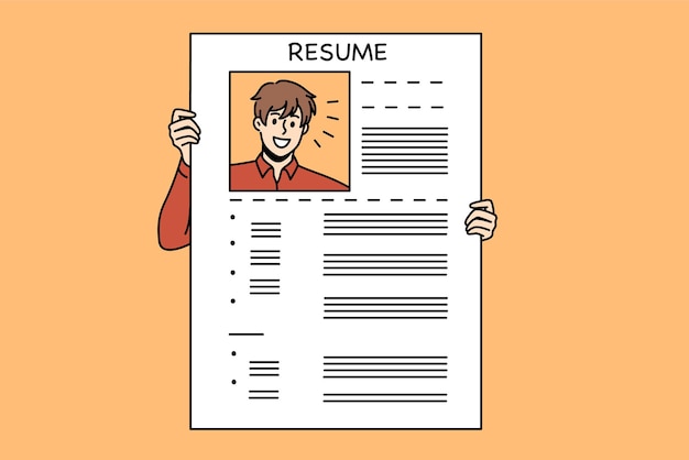 Vibrant Resume Template Showcases Applicant's Skills | Jiffy Designs