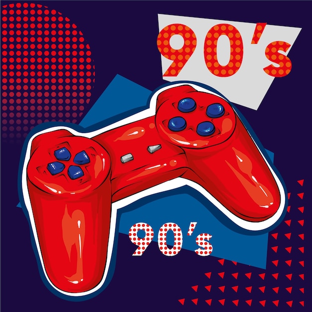 Retro Gaming Nostalgia: A 90s Video Game Controller | Jiffy Designs