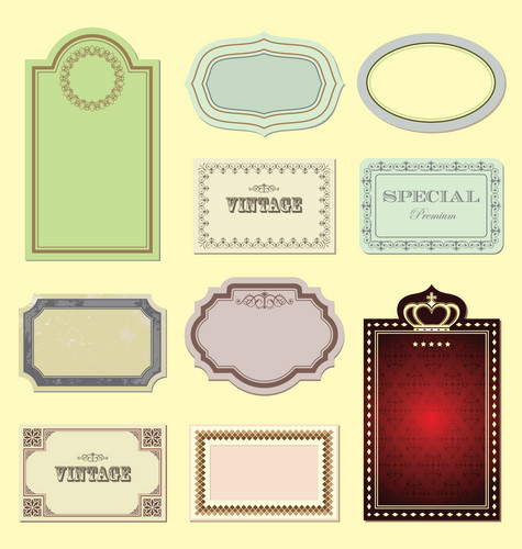 Vintage Labels Set | Jiffy Designs
