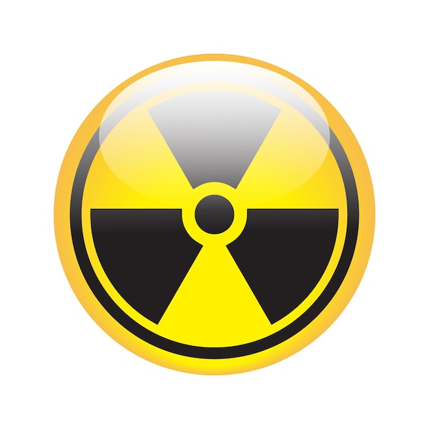 Iconic Radiation Hazard Symbol: A Striking Visual Warning | Jiffy Designs