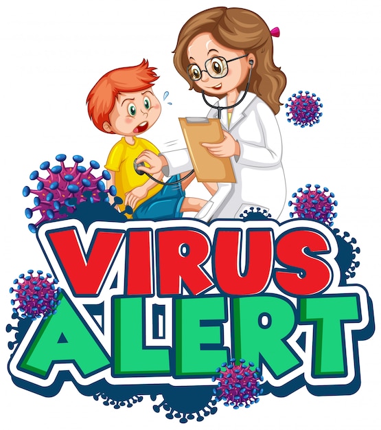 Vigilant Doctor Examines Young Patient for Virus Symptoms | Jiffy Designs