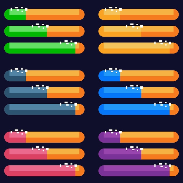Vibrant Collection of Customizable Progress Bar Designs | Jiffy Designs