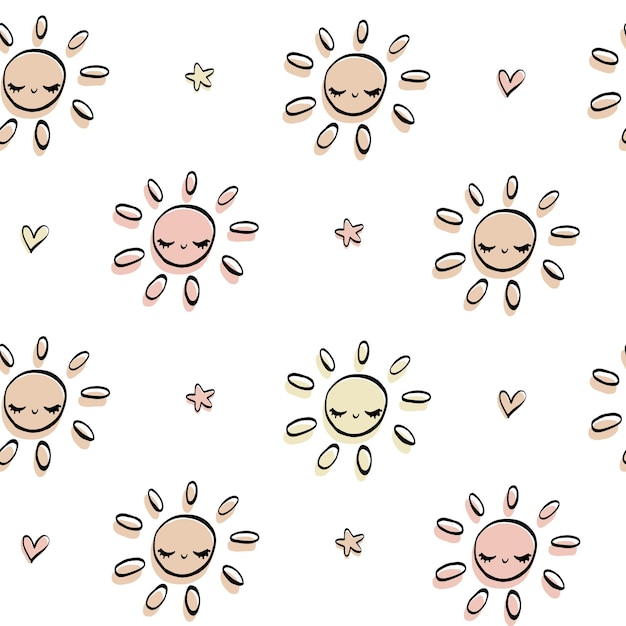 Charming Collection of Playful Sun Illustrations | Jiffy Designs