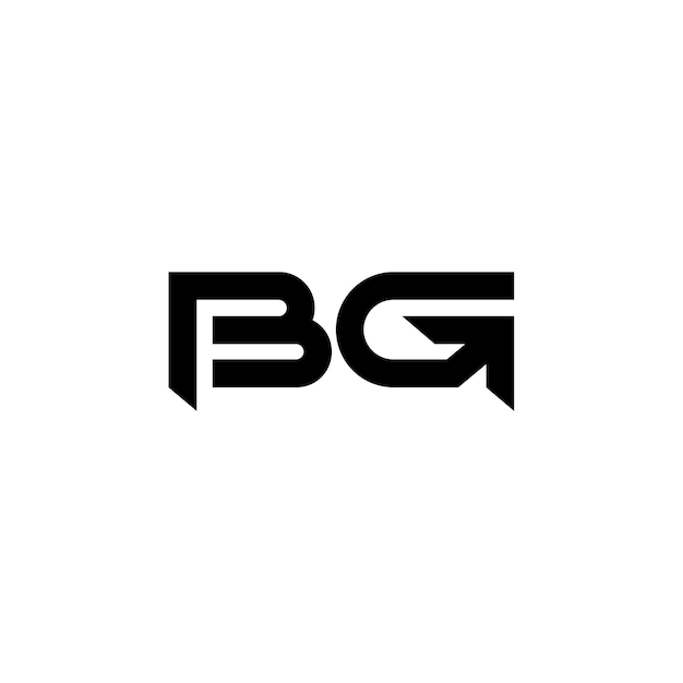 Bold and Striking BG Monogram Logo Design | Jiffy Designs