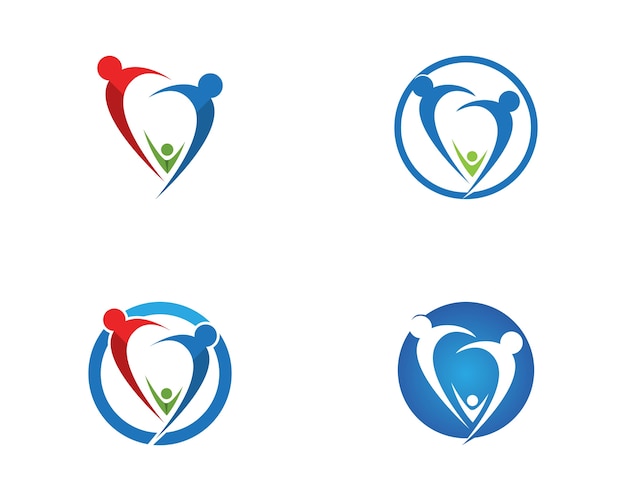 Vibrant Embrace: Intertwined Figures Symbolize Unity and Care | Jiffy ...