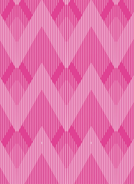Vibrant Pink Diamond Pattern with Striped Texture | Jiffy Designs