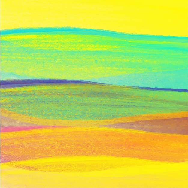 Vibrant Brushstroke Abstract with Blended Colors and Layers | Jiffy Designs