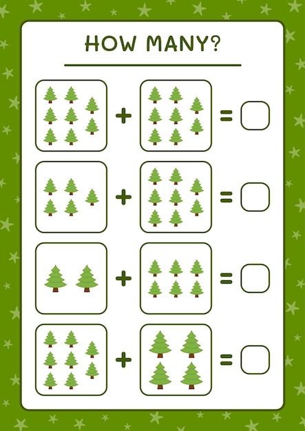 Counting Christmas Trees: An Engaging Math Activity | Jiffy Designs