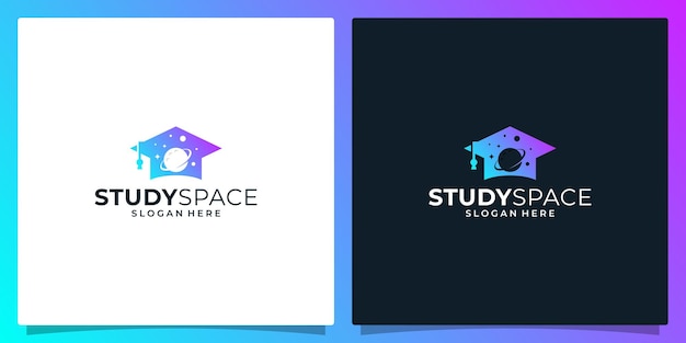 Vibrant Study Space: Graduation Cap and Celestial Motifs | Jiffy Designs