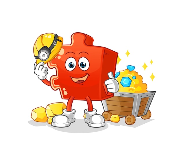 Cheerful Red Block Character Discovers Treasure Chest | Jiffy Designs