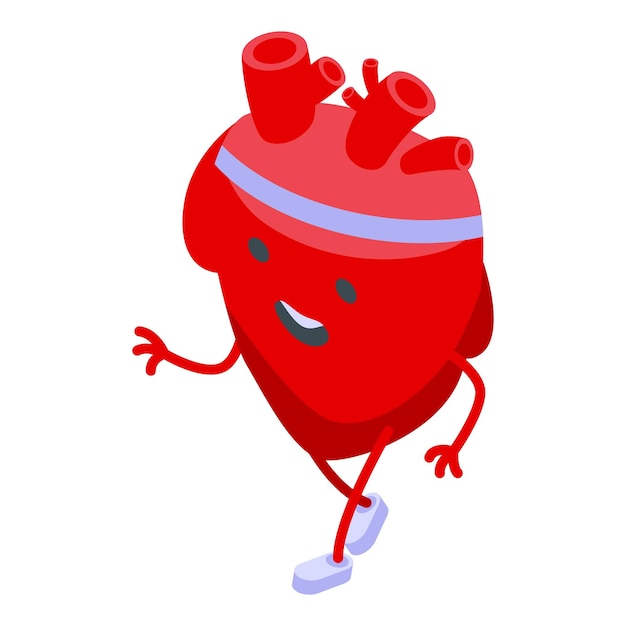 Cheerful Anatomical Heart Illustration | Jiffy Designs