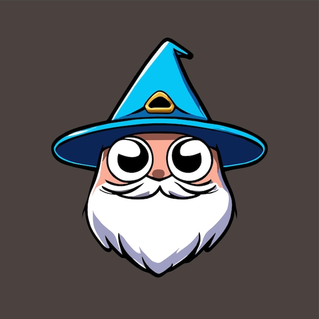 Whimsical Wizard: A Charming Magical Character | Jiffy Designs