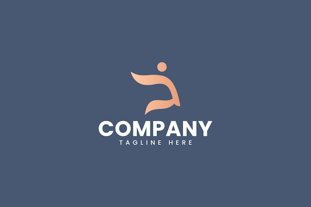 Vibrant Humanistic Symbol in Modern Minimalist Style | Jiffy Designs
