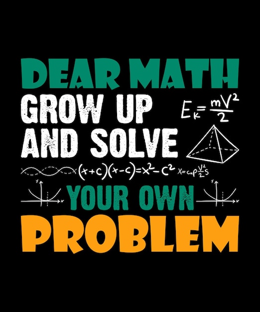 Whimsical Math Encouragement with Equations and Formulas | Jiffy Designs