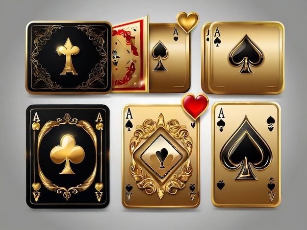 Elegant Assortment of Ornate Playing Card Designs | Jiffy Designs