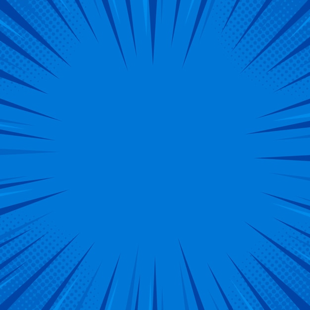 Vibrant Blue Radial Burst Pattern | Jiffy Designs