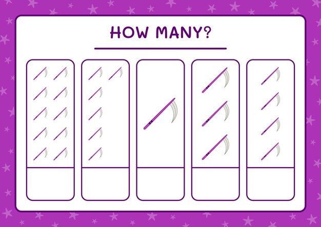 Colorful Star-Filled Counting Activity with Pencils | Jiffy Designs