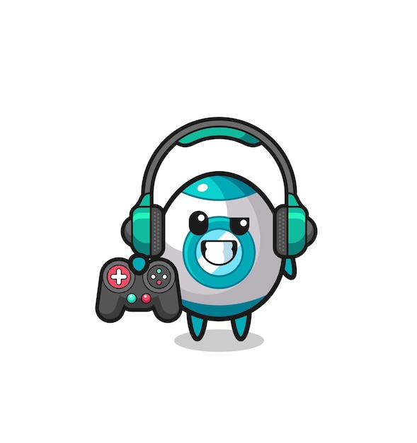 Adorable Gaming Mascot with Headphones and Controller | Jiffy Designs