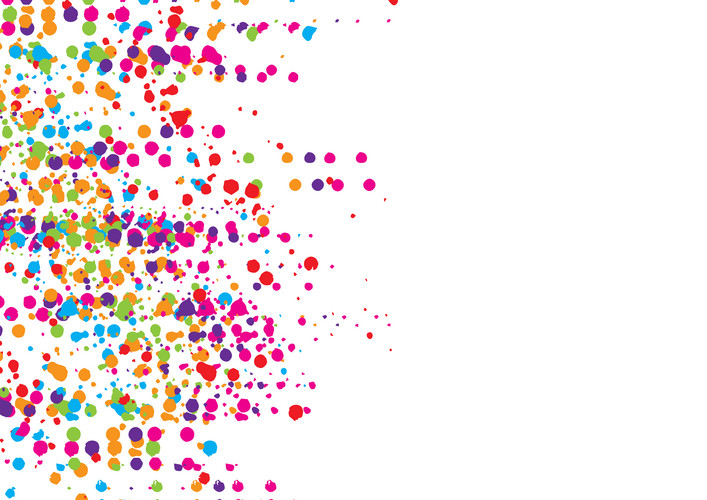 Abstract Vector Splatter Color Isolate Background Design. Illustration ...