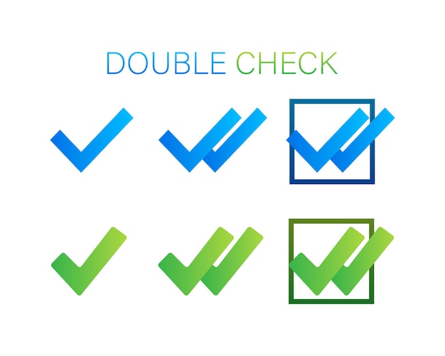Versatile Collection of Checkmark Icons for Diverse Applications ...