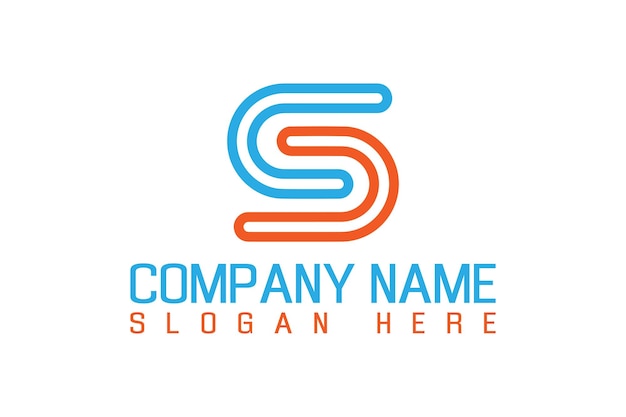 Vibrant Interlocking Letter S Logo with Slogan | Jiffy Designs