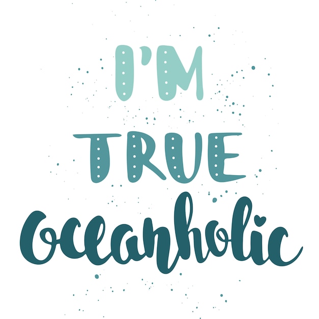 Vibrant Ocean-Inspired Typography with Playful Lettering | Jiffy Designs