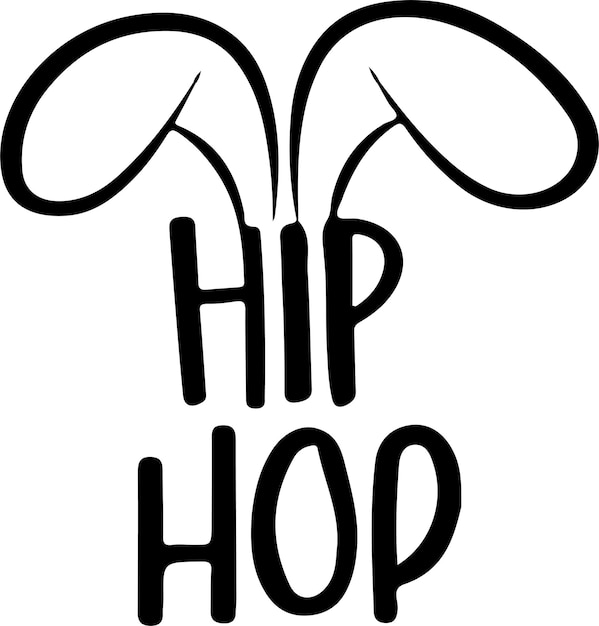 Iconic Hip Hop Emblem with Bold Lettering | Jiffy Designs