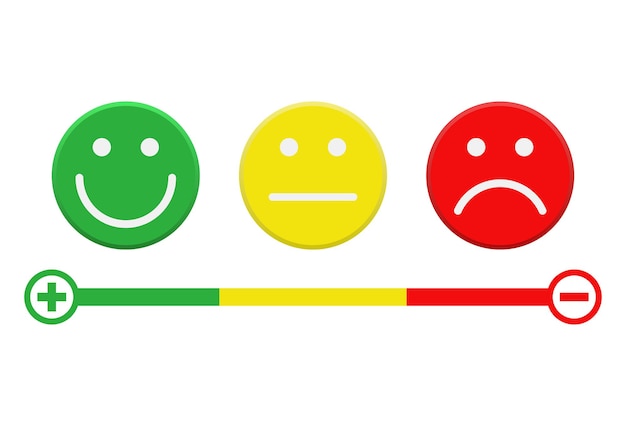 Vibrant Mood Indicator Symbols with Sliding Scale | Jiffy Designs