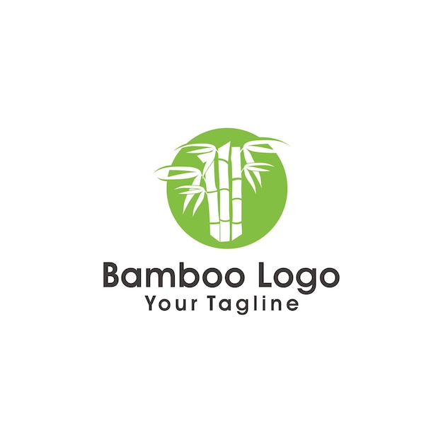 Vibrant Bamboo Icon: Nature-Inspired Emblem for Eco-Friendly Branding ...