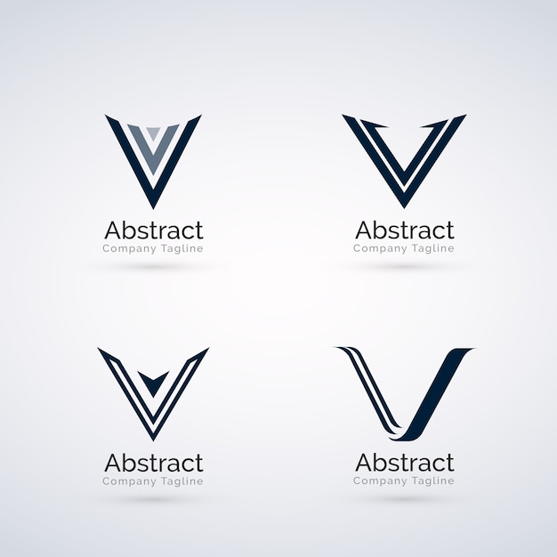 Four Minimalist Geometric Symbols in Sleek Monochrome Design | Jiffy ...