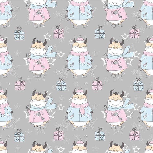 Adorable Winter Wonderland with Cute Snowmen and Snowflakes | Jiffy Designs