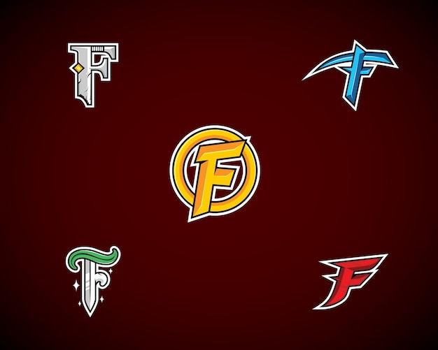 Vibrant Collection of Stylized Letter F Logos and Emblems | Jiffy Designs