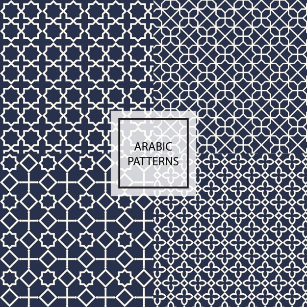 Intricate Arabic Pattern with Geometric Motifs and Text Overlay | Jiffy ...