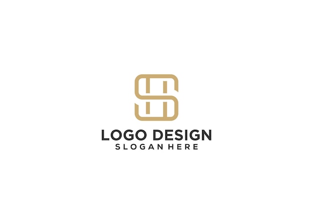 Elegant Interlocking Letter S Logo Design with Slogan | Jiffy Designs
