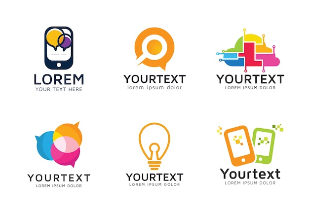 Vibrant Collection of Versatile Graphic Symbols and Logos | Jiffy Designs