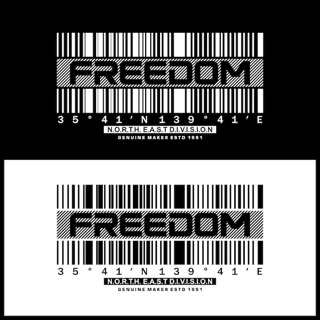 Powerful barcode imagery representing the concept of freedom | Jiffy ...