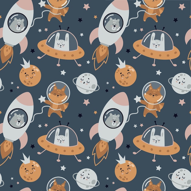 Whimsical Cosmic Creatures: A Playful Interstellar Adventure | Jiffy ...