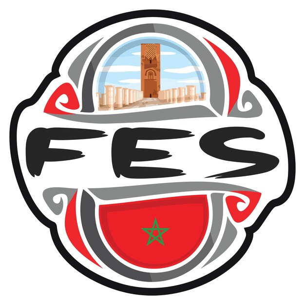 Vibrant Moroccan-Inspired FES Logo Design | Jiffy Designs