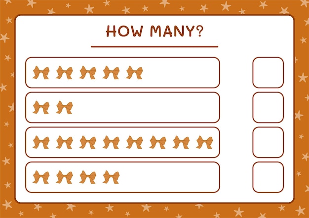 Counting Cute Doggy Bone Shapes on Orange Background | Jiffy Designs